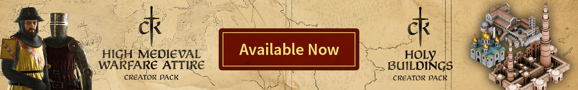 Available Now: High Medieval Warfare Attire & Holy Buildings + Update 1.18.3 | Paradox ...